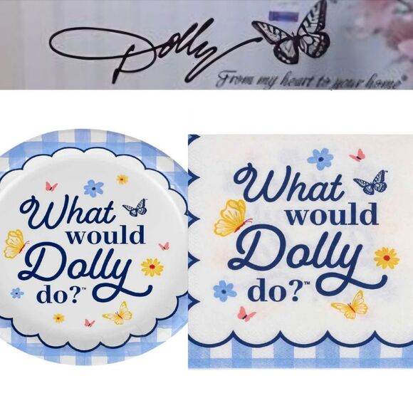 Dolly Parton | Dining | Dolly Parton What Would Dolly Do Disposable ...